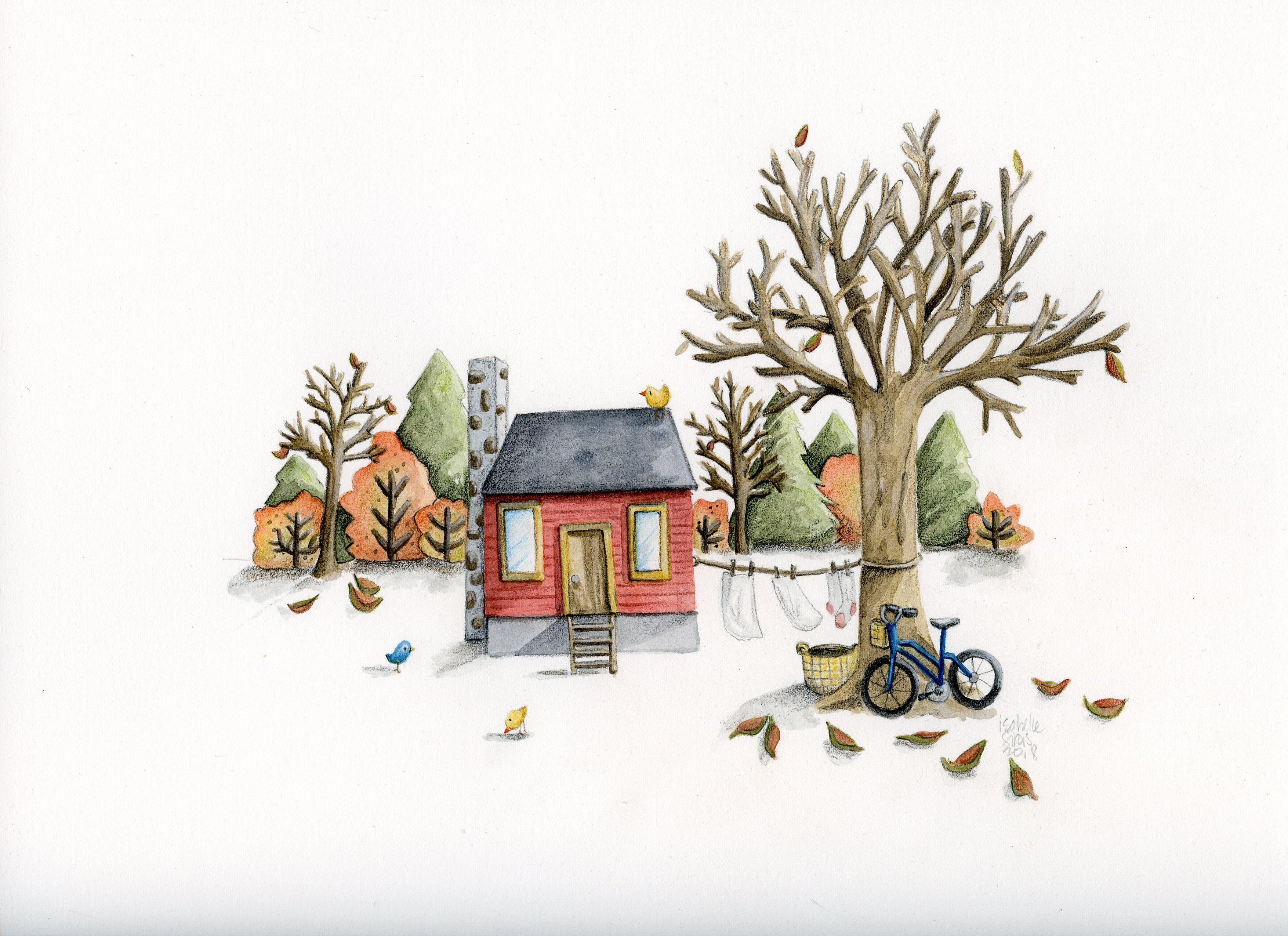 Isabelle Sirois illustratrice – À la campagne – Isabelle Sirois ...